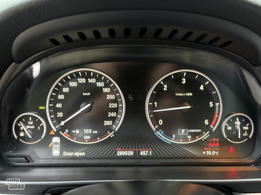 BMW 530 2012 in Klaipeda, with an engine capacity of 3.00 L and mileage of 290 thousand km for 8800 €, photo 9 on AUTOMOTO.COM.LV
