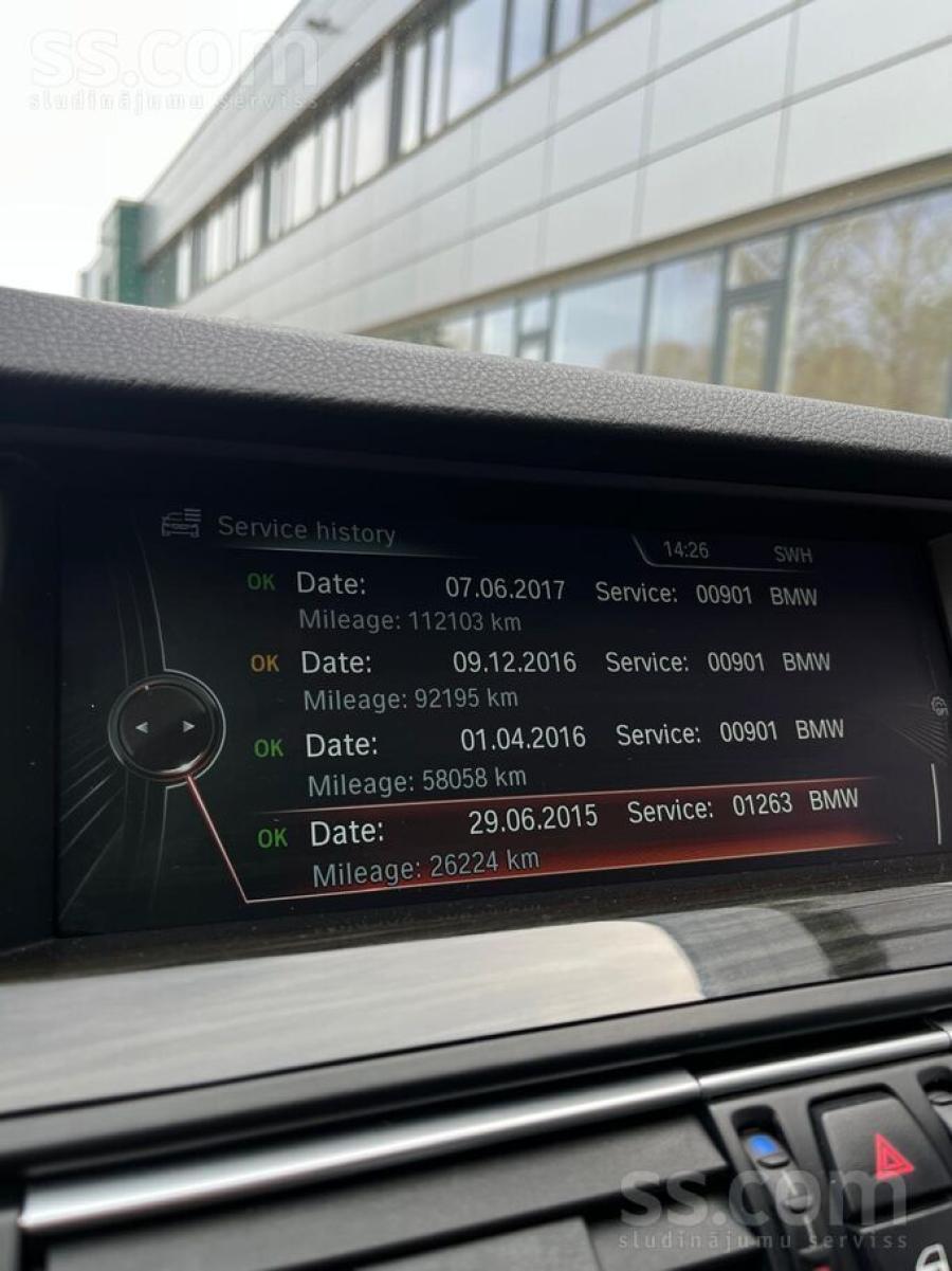 BMW 530 2014 Tukums, ar dzinēja tilpumu 3.00 L un nobraukumu 264 tūkst. km par 13100 €, foto 21 vietnē AUTOMOTO.COM.LV