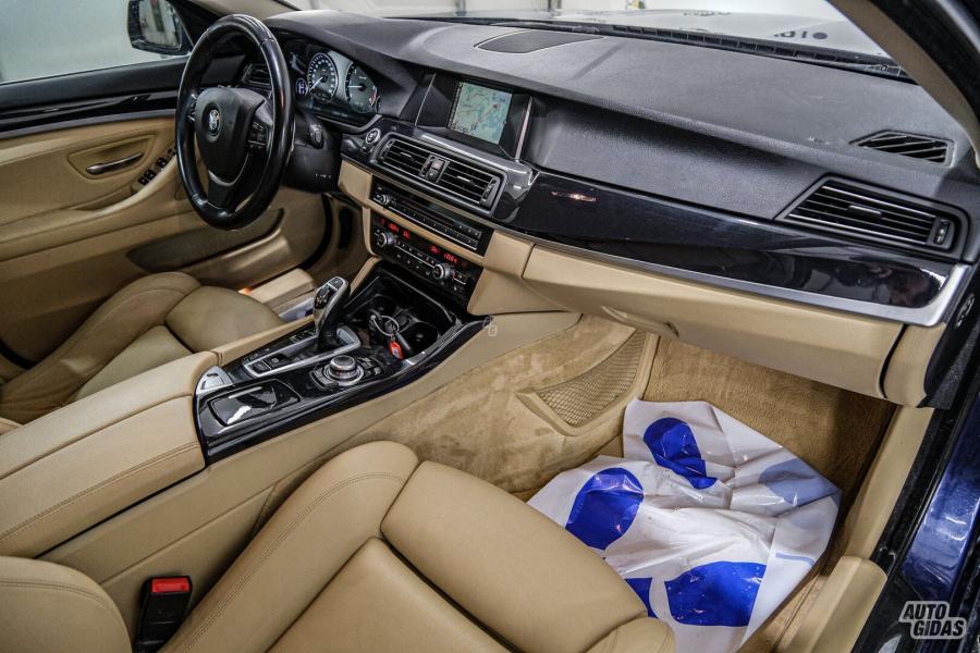 BMW 530 2015 in Kaunas, with an engine capacity of 3.00 L and mileage of 303 thousand km for 10290 €, photo 11 on AUTOMOTO.COM.LV