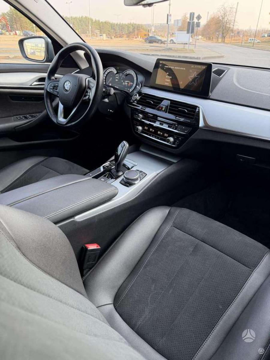 BMW 530 2018 in Vilnius, with an engine capacity of 3.00 L and mileage of 170 thousand km for 19350 €, photo 11 on AUTOMOTO.COM.LV