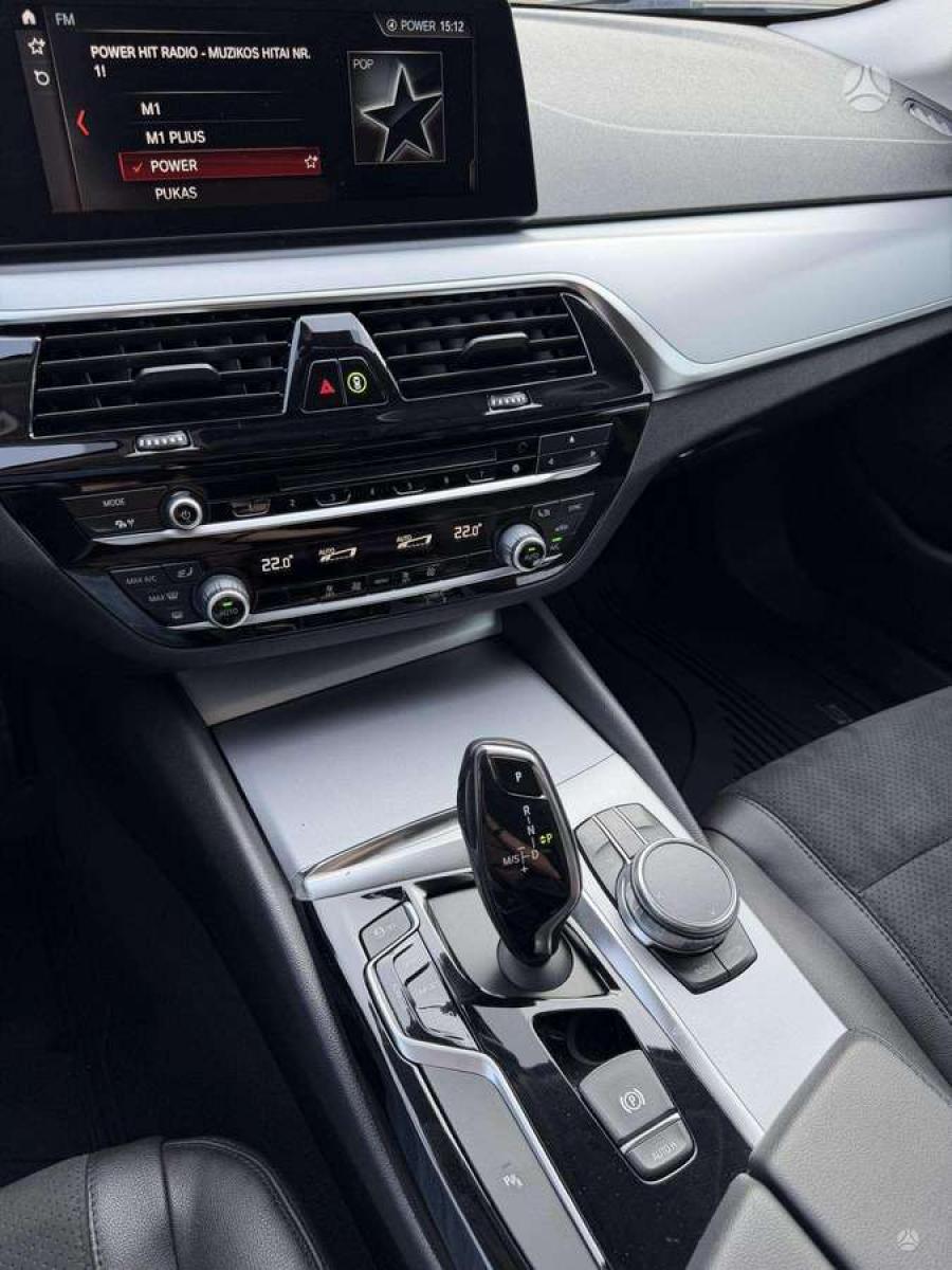 BMW 530 2018 in Vilnius, with an engine capacity of 3.00 L and mileage of 170 thousand km for 19350 €, photo 15 on AUTOMOTO.COM.LV