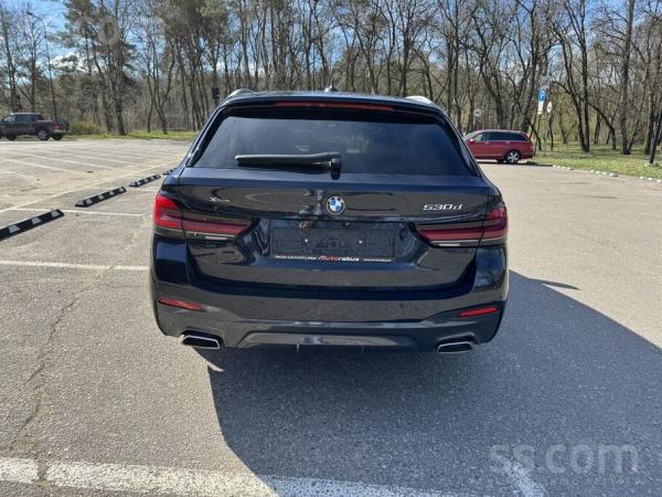 BMW 530 2020 in Vilnius, with an engine capacity of 3.00 L and mileage of 216 thousand km for 28999 €, photo 4 on AUTOMOTO.COM.LV