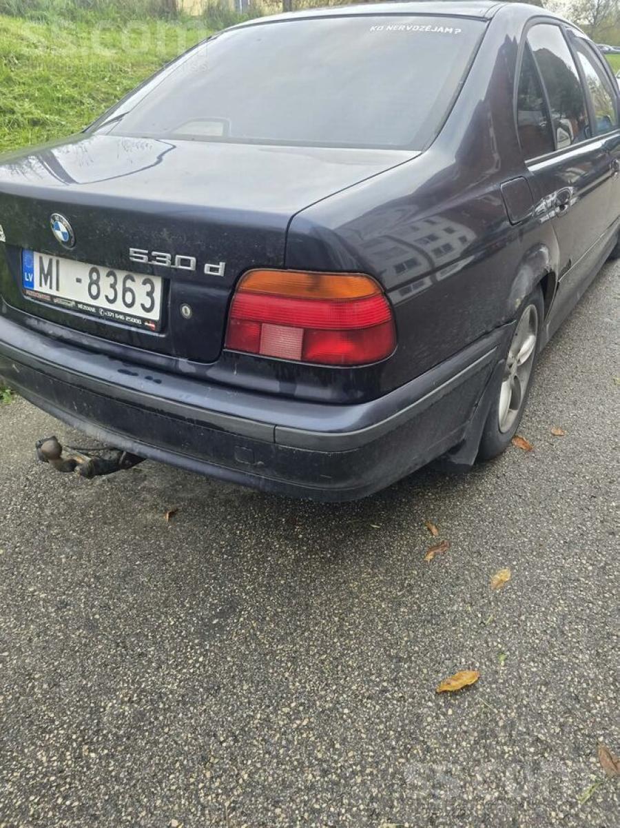 Violet BMW 530 1999 in Rezekne, with an engine capacity of 3.00 L and mileage of 256 thousand km for 2200 €, photo 8 on AUTOMOTO.COM.LV