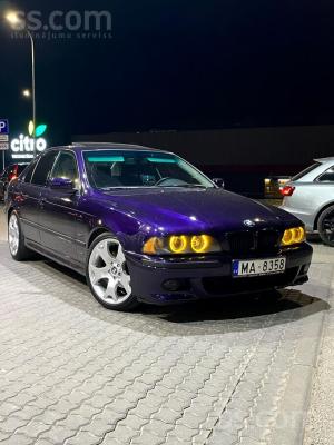 Violet BMW 530 2001 in Riga, with an engine capacity of 3.00 L and mileage of 410 thousand km for 3950 €, photo 8 on AUTOMOTO.COM.LV