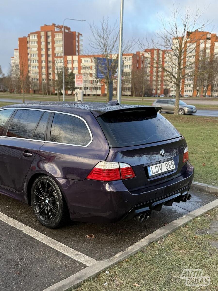 Violet BMW 530 2006 in Klaipeda, with an engine capacity of 3.00 L and mileage of 354 thousand km for 4999 €, photo 1 on AUTOMOTO.COM.LV