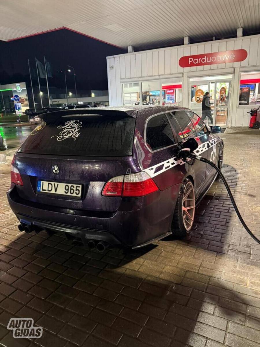 Violets BMW 530 2006 Kauņa, ar dzinēja tilpumu 3.00 L un nobraukumu 333 tūkst. km par 4900 €, foto 5 vietnē AUTOMOTO.COM.LV
