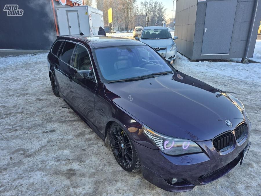 Violets BMW 530 2006 Kauņa, ar dzinēja tilpumu 3.00 L un nobraukumu 333 tūkst. km par 4900 €, foto 7 vietnē AUTOMOTO.COM.LV