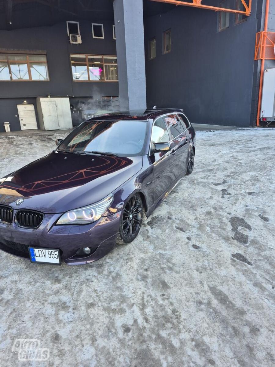 Violets BMW 530 2006 Kauņa, ar dzinēja tilpumu 3.00 L un nobraukumu 333 tūkst. km par 4900 €, foto 18 vietnē AUTOMOTO.COM.LV