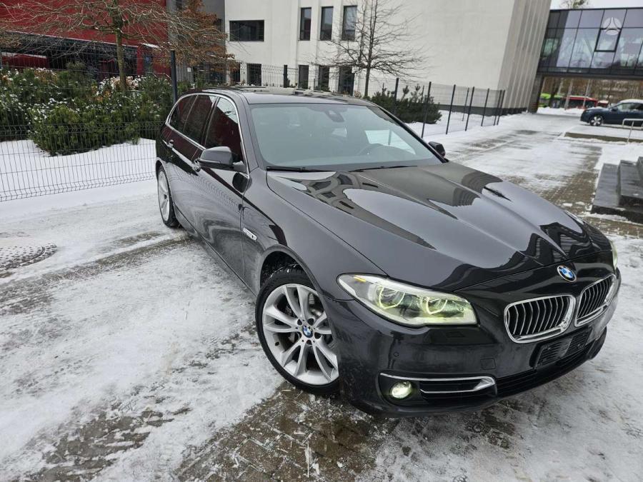Violet BMW 530 2014 in Kaunas, with an engine capacity of 3.00 L and mileage of 260 thousand km for 11400 €, photo 5 on AUTOMOTO.COM.LV