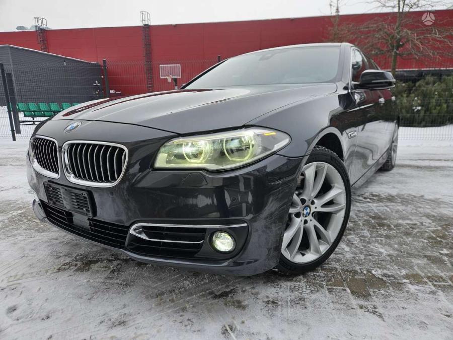 Violet BMW 530 2014 in Kaunas, with an engine capacity of 3.00 L and mileage of 260 thousand km for 11400 €, photo 6 on AUTOMOTO.COM.LV