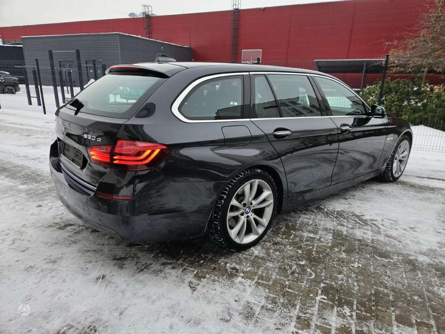 Violet BMW 530 2014 in Kaunas, with an engine capacity of 3.00 L and mileage of 260 thousand km for 11400 €, photo 17 on AUTOMOTO.COM.LV
