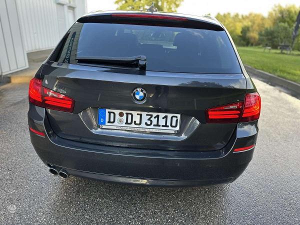Violet BMW 530 2015 in Utena, with an engine capacity of 3.00 L and mileage of 312 thousand km for 10750 €, photo 6 on AUTOMOTO.COM.LV