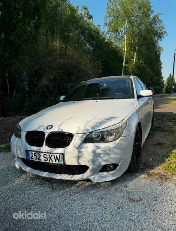 White BMW 530 2006 in Narva, with an engine capacity of 0.19 L and mileage of 231 thousand km for 5600 €, photo 5 on AUTOMOTO.COM.LV