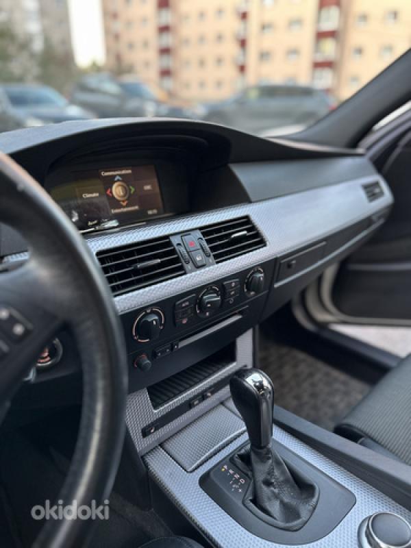 White BMW 530 2006 in Narva, with an engine capacity of 0.19 L and mileage of 231 thousand km for 5600 €, photo 8 on AUTOMOTO.COM.LV