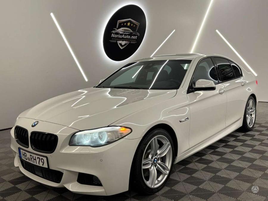 White BMW 530 2012 in Marijampole, with an engine capacity of 2.99 L and mileage of 252 thousand km for 12750 €, photo 30 on AUTOMOTO.COM.LV
