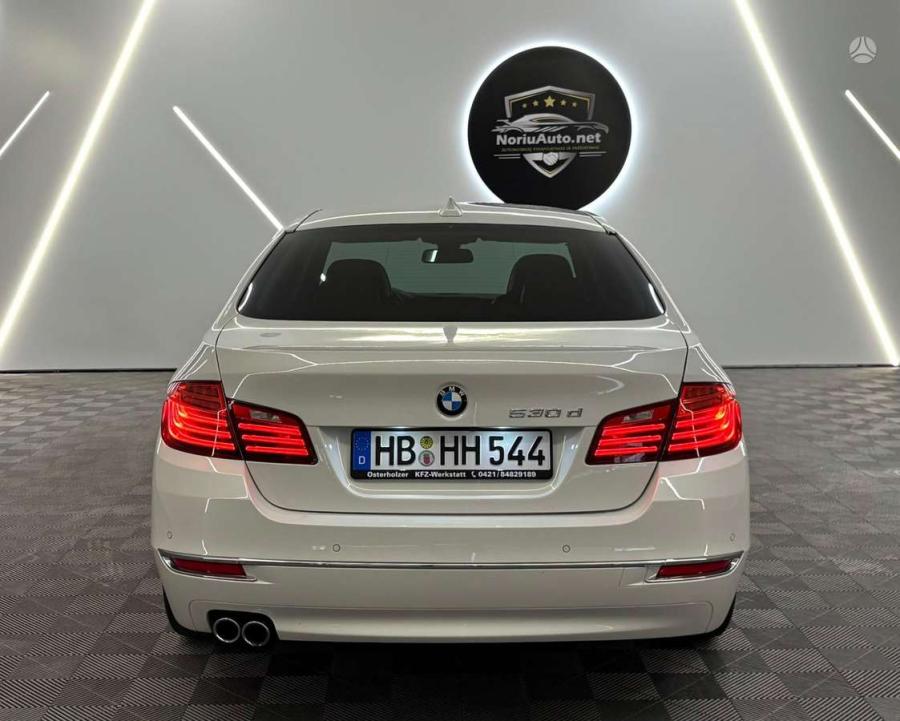 Balts BMW 530 2014 Marijampole, ar dzinēja tilpumu 2.99 L un nobraukumu 284 tūkst. km par 13999 €, foto 23 vietnē AUTOMOTO.COM.LV