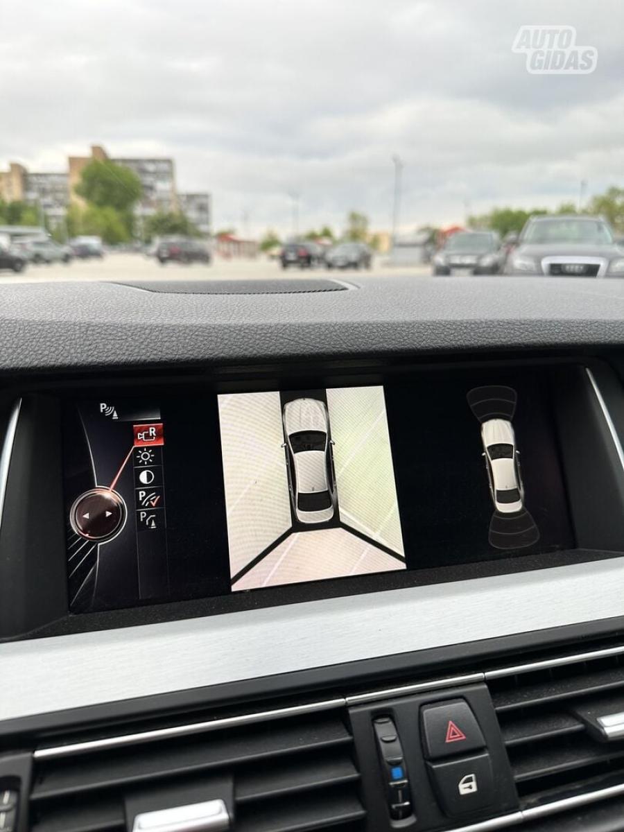 White BMW 530 2015 in Vilnius, with an engine capacity of 3.00 L and mileage of 300 thousand km for 14999 €, photo 12 on AUTOMOTO.COM.LV