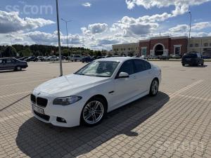 White BMW 530 2016 in Riga, with an engine capacity of 3.00 L and mileage of 175 thousand km for 16500 €, photo  on AUTOMOTO.COM.LV