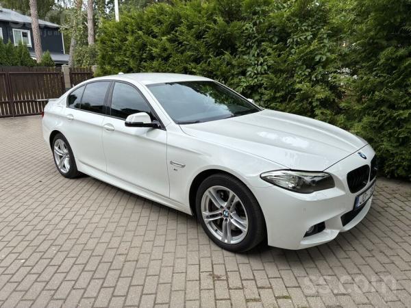 White BMW 530 2016 in Jurmala, with an engine capacity of 3.00 L and mileage of 101 thousand km for 16200 €, photo 7 on AUTOMOTO.COM.LV