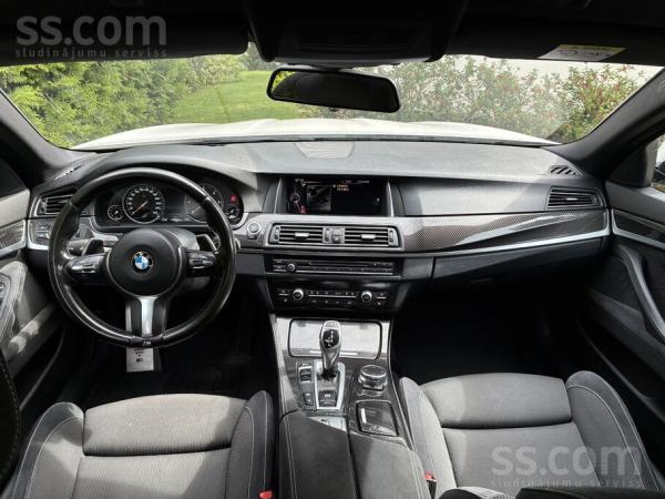 White BMW 530 2016 in Jurmala, with an engine capacity of 3.00 L and mileage of 101 thousand km for 16200 €, photo 8 on AUTOMOTO.COM.LV