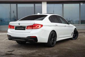 White BMW 530 2017 in Vilnius, with an engine capacity of 2.99 L and mileage of 246 thousand km for 25500 €, photo 4 on AUTOMOTO.COM.LV