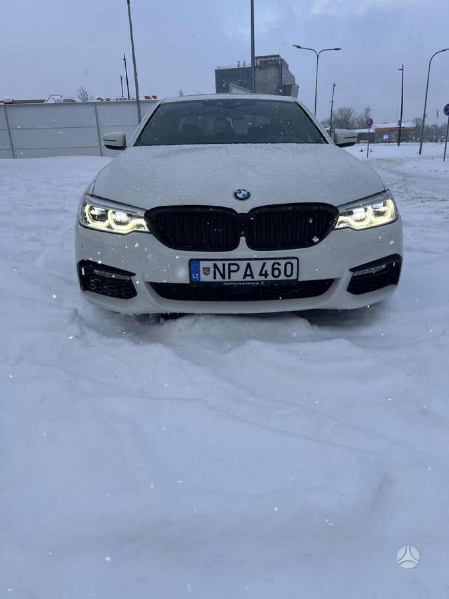 White BMW 530 2017 in Alytus, with an engine capacity of 2.99 L and mileage of 294 thousand km for 23000 €, photo 2 on AUTOMOTO.COM.LV