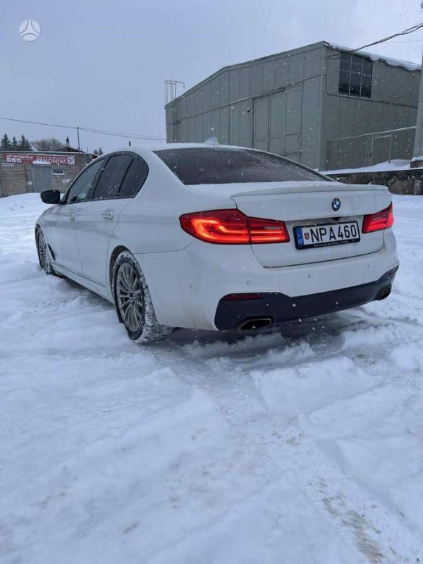 White BMW 530 2017 in Alytus, with an engine capacity of 2.99 L and mileage of 294 thousand km for 23000 €, photo 4 on AUTOMOTO.COM.LV