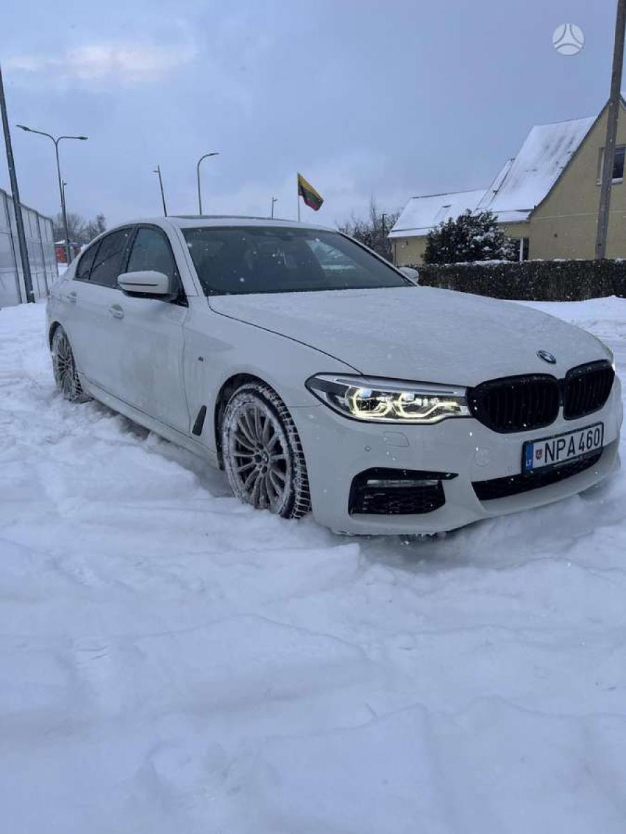 White BMW 530 2017 in Alytus, with an engine capacity of 2.99 L and mileage of 294 thousand km for 23000 €, photo 7 on AUTOMOTO.COM.LV