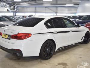 White BMW 530 2017 in Riga, with an engine capacity of 2.00 L and mileage of 133 thousand km for 25900 €, photo 26 on AUTOMOTO.COM.LV