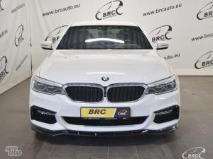 White BMW 530 2017 in Riga, with an engine capacity of 2.00 L and mileage of 133 thousand km for 25900 €, photo 27 on AUTOMOTO.COM.LV