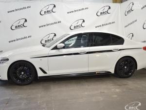 White BMW 530 2017 in Riga, with an engine capacity of 2.00 L and mileage of 133 thousand km for 25900 €, photo 29 on AUTOMOTO.COM.LV