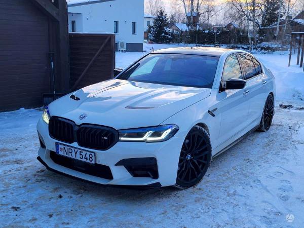 White BMW 530 2017 in Vilnius, with an engine capacity of 2.00 L and mileage of 200 thousand km for 23890 €, photo 1 on AUTOMOTO.COM.LV