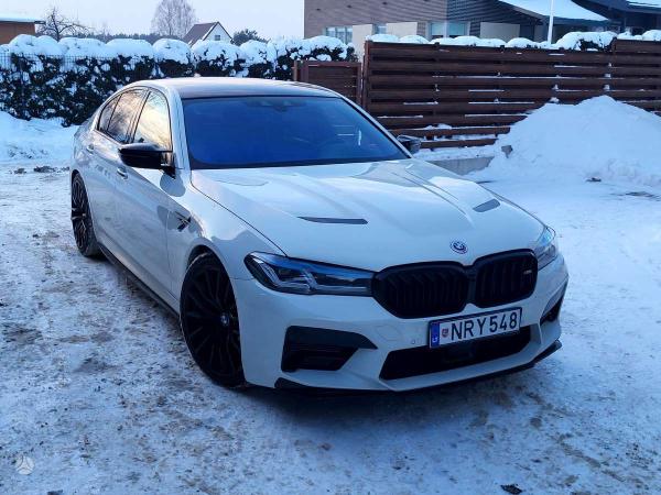 White BMW 530 2017 in Vilnius, with an engine capacity of 2.00 L and mileage of 200 thousand km for 23890 €, photo 4 on AUTOMOTO.COM.LV