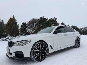 White BMW 530 2017 in Kaunas, with an engine capacity of 2.99 L and mileage of 307 thousand km for 19500 €, photo  on AUTOMOTO.COM.LV