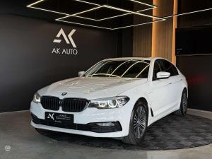 White BMW 530 2017 in Kaunas, with an engine capacity of 2.00 L and mileage of 224 thousand km for 18490 €, photo 6 on AUTOMOTO.COM.LV