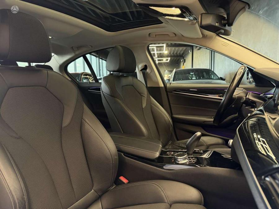 White BMW 530 2017 in Kaunas, with an engine capacity of 2.00 L and mileage of 224 thousand km for 18490 €, photo 25 on AUTOMOTO.COM.LV