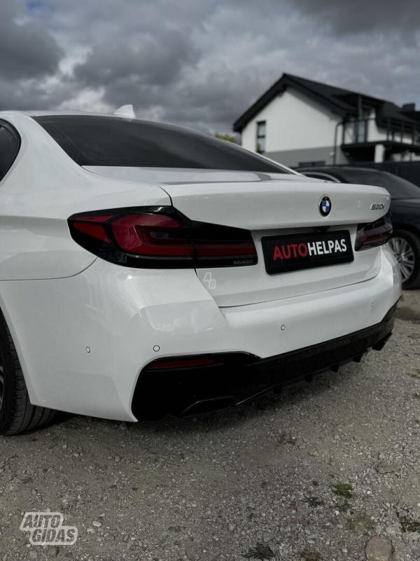 White BMW 530 2017 in Klaipeda, with an engine capacity of 2.00 L and mileage of 191 thousand km for 19000 €, photo 7 on AUTOMOTO.COM.LV