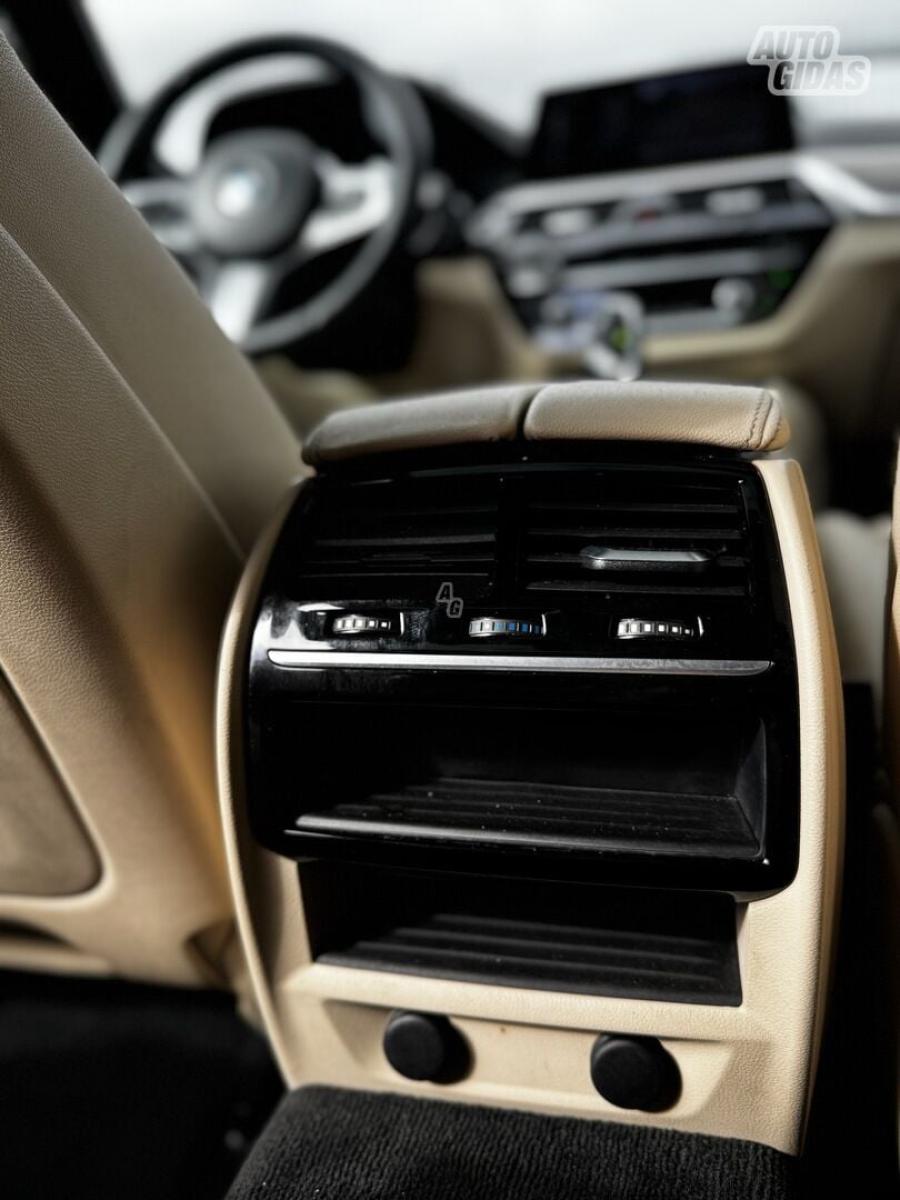 White BMW 530 2017 in Klaipeda, with an engine capacity of 2.00 L and mileage of 191 thousand km for 19000 €, photo 12 on AUTOMOTO.COM.LV