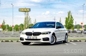 Balts BMW 530 2017 Rīga, ar dzinēja tilpumu 2.00 L un nobraukumu 213 tūkst. km par 19990 €, foto  vietnē AUTOMOTO.COM.LV