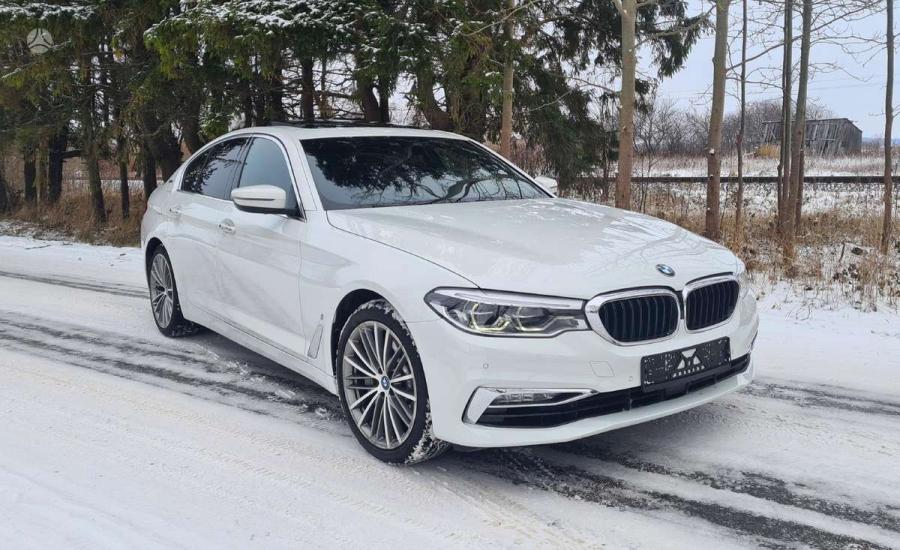 Balts BMW 530 2018 Šauļi, ar dzinēja tilpumu 2.00 L un nobraukumu 230 tūkst. km par 22500 €, foto 3 vietnē AUTOMOTO.COM.LV