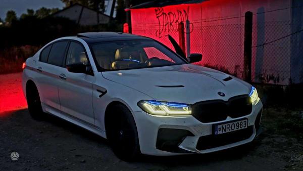 White BMW 530 2018 in Kaunas, with an engine capacity of 2.00 L and mileage of 160 thousand km for 20800 €, photo 2 on AUTOMOTO.COM.LV