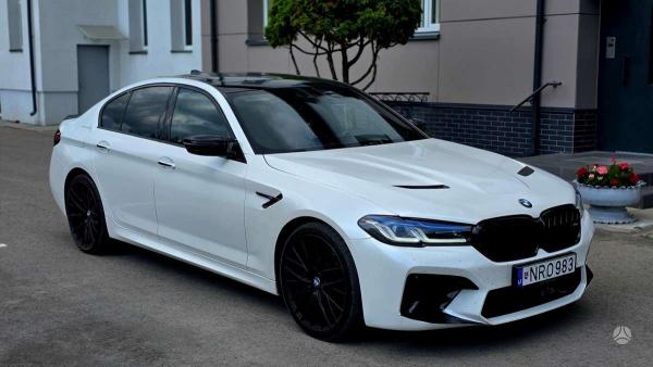 White BMW 530 2018 in Kaunas, with an engine capacity of 2.00 L and mileage of 160 thousand km for 20800 €, photo 3 on AUTOMOTO.COM.LV