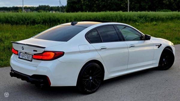 White BMW 530 2018 in Kaunas, with an engine capacity of 2.00 L and mileage of 160 thousand km for 20800 €, photo 10 on AUTOMOTO.COM.LV