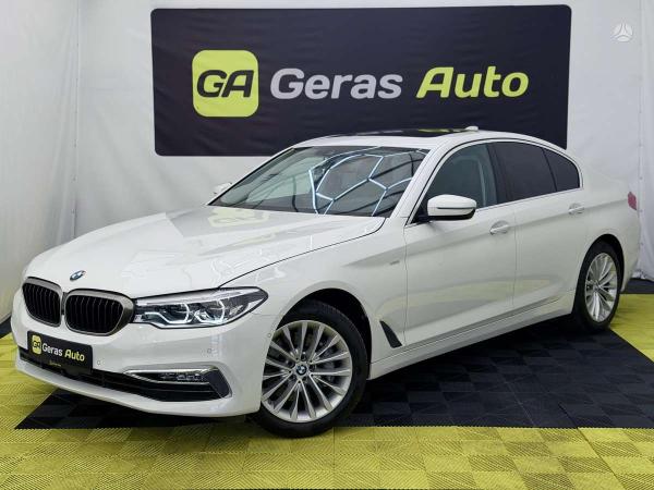 Balts BMW 530 2018 Viļņa, ar dzinēja tilpumu 2.00 L un nobraukumu 83 tūkst. km par 25400 €, foto  vietnē AUTOMOTO.COM.LV