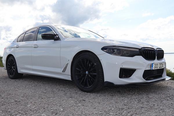 Balts BMW 530 2018 Tallina, ar dzinēja tilpumu 2.00 L un nobraukumu 185 tūkst. km par 18900 €, foto 3 vietnē AUTOMOTO.COM.LV
