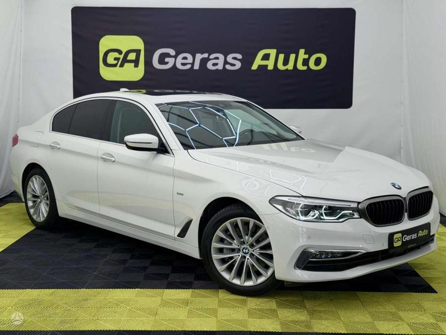 Белый БМВ 530 2018 в Вильнюс, объемом двигателя 2.00 л и пробегом 83 тыс. км за 25350 €, фото 4 на AUTOMOTO.COM.LV