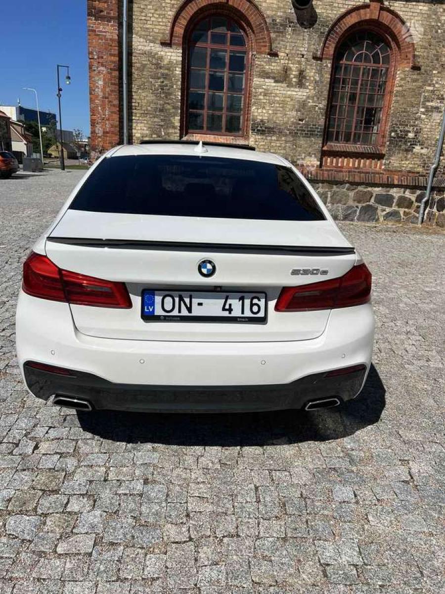 Balts BMW 530 2018 Klaipėda, ar dzinēja tilpumu 2.00 L un nobraukumu 97 tūkst. km par 21000 €, foto 7 vietnē AUTOMOTO.COM.LV