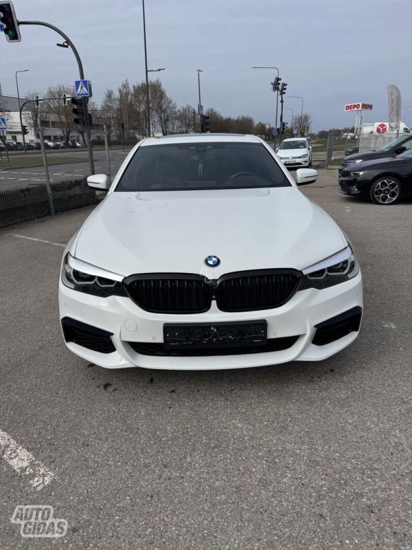 White BMW 530 2019 in Kaunas, with an engine capacity of 2.00 L and mileage of 55 thousand km for 21000 €, photo 2 on AUTOMOTO.COM.LV