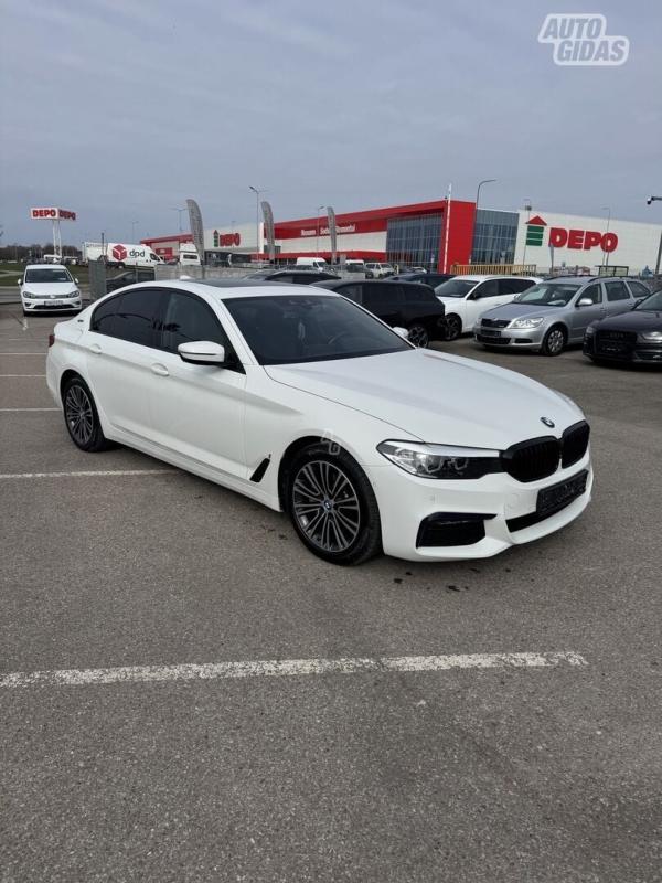 White BMW 530 2019 in Kaunas, with an engine capacity of 2.00 L and mileage of 55 thousand km for 21000 €, photo 3 on AUTOMOTO.COM.LV
