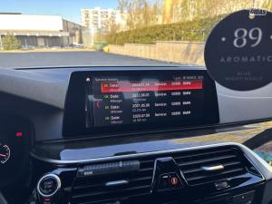 White BMW 530 2019 in Vilnius, with an engine capacity of 3.00 L and mileage of 112 thousand km for 30000 €, photo 12 on AUTOMOTO.COM.LV
